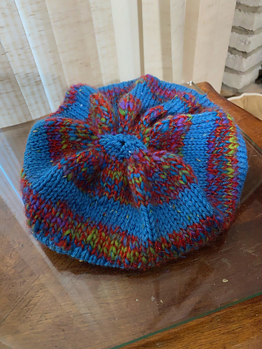 Ravelry: Stripey Beret pattern by Nina Ruuska