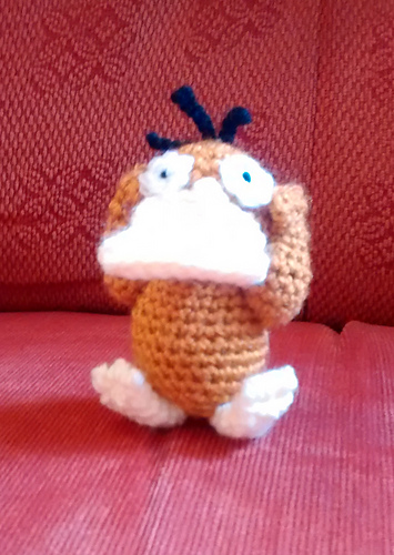 Ravelry: Psyduck Pokemon pattern by Nichole's Nerdy Knots