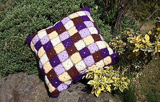 Ravelry: Mini Square Crochet Cushion Pattern pattern by YarnCraft Ltd