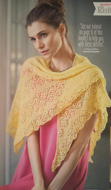 Ravelry: Easy Lace Shawlette pattern by Anniken Allis