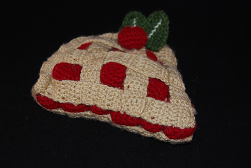Ravelry: Crochet Pie Slice pattern by Rebecca Nichols