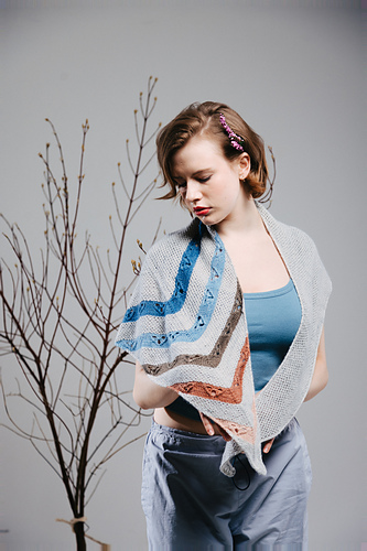 Ravelry: Common Blue Shawl pattern by Solveigh Lass-Evans