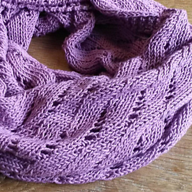 Ravelry: First Day of Spring Infinity Scarf pattern by Sarah Rose