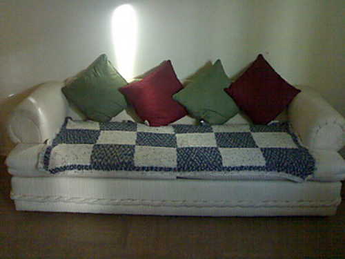 Ravelry: Knitted Sofa Throw pattern by DesiLoop