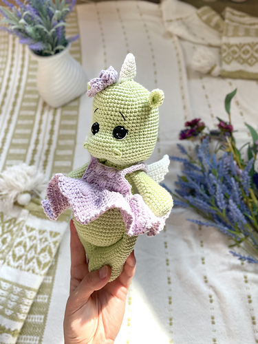 Ravelry: crochet dragon pattern by Yuliia Loew