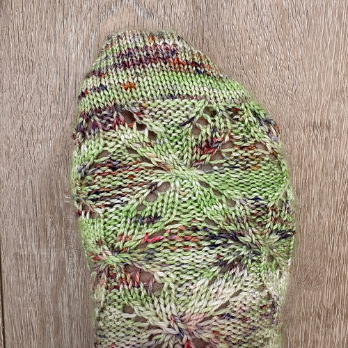 Ravelry: Flower Moon Socks pattern by Lisa Overby