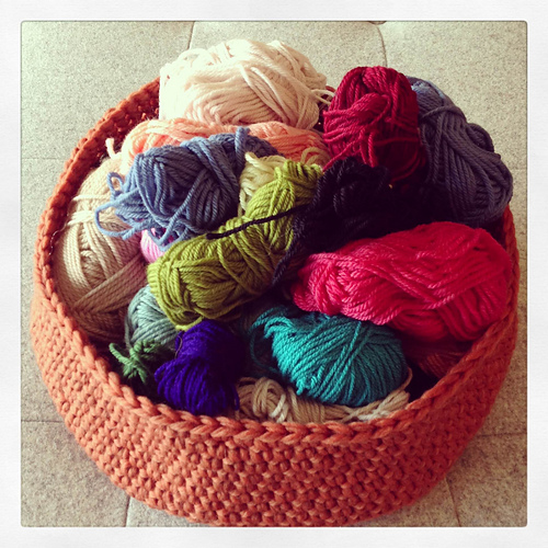 Ravelry: Large Crocheted Bowl pattern by Yarn + Co