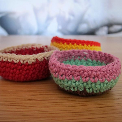 Ravelry: Small Crocheted Bowl pattern by Yarn + Co