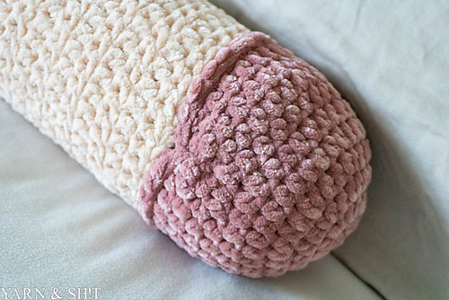 Ravelry: Double Ended Bolster Pillow pattern by Kay Schumaker