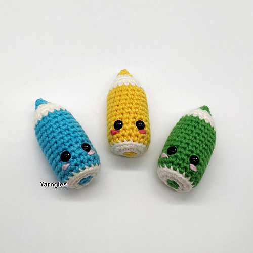 Ravelry: Tiny Pencil pattern by Yuna Fadeeva