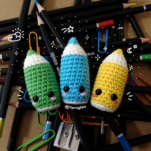 Ravelry: Tiny Pencil pattern by Yuna Fadeeva