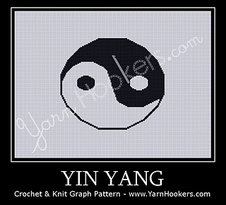 Ravelry: Yin Yang Chart pattern by YARNHOOKERS.COM