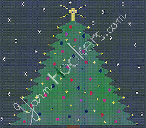Ravelry: Christmas Tree Chart pattern by YARNHOOKERS.COM