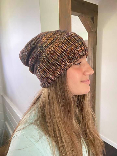 Ravelry: Autumn Winds Beanie pattern by Jill DeMarco