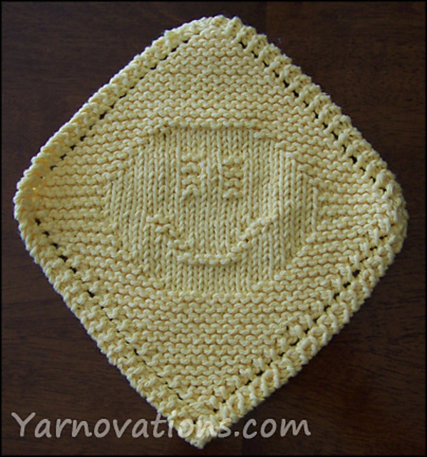Ravelry: Smile on Grandmother’s Favorite Knit Dishcloth pattern by Yarn ...
