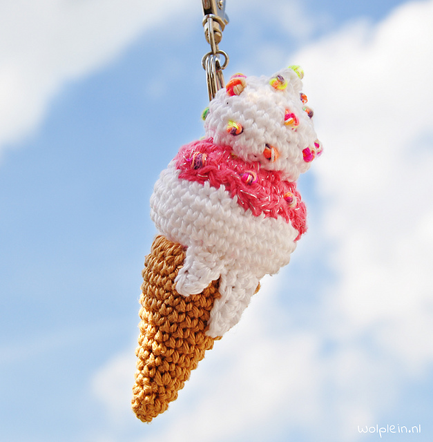 Ravelry: Crochet Ice Cream pattern by Yarnplaza.com