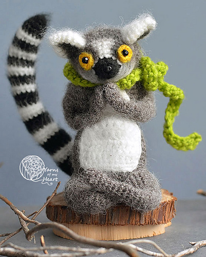 Ravelry: Lemur Crochet Pattern pattern by Yarns of my Heart
