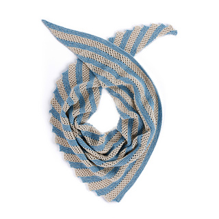 Ravelry: Sawtooth Stripes Shawl pattern by Red Heart Design Team
