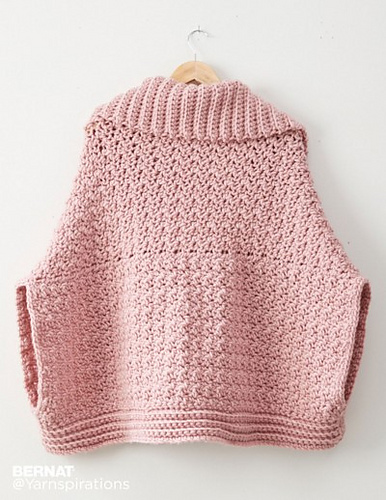 Ravelry: Origami Crochet Cardigan pattern by Yarnspirations Design Studio