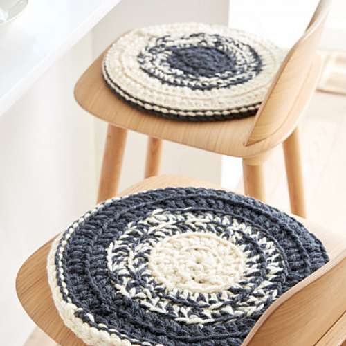 Ravelry: Marled Chair Pad pattern by Yarnspirations Design Studio