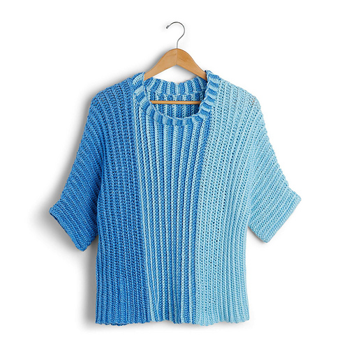 Ravelry: Side-to-Side Top pattern by Yarnspirations Design Studio
