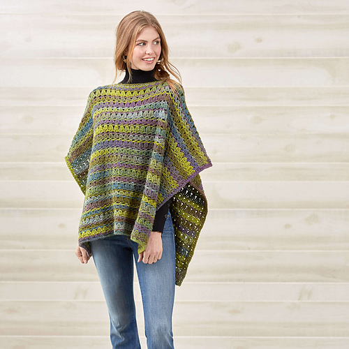 Ravelry: Perfect Poncho pattern by Lisa Gentry