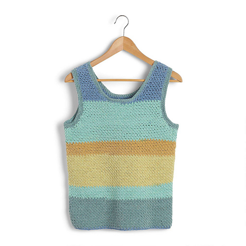 Ravelry: Scoop Neck Tank Top pattern by Caron Design Team
