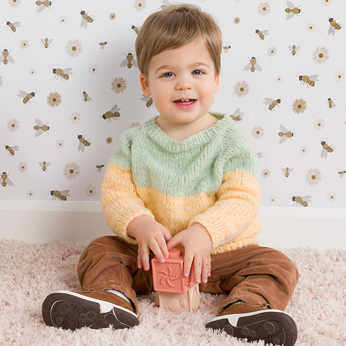 Ravelry: Top Down Raglan Baby Pullover pattern by Yarnspirations Design ...