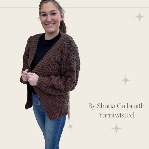 Ravelry: Bobbled Granny Cardi pattern by Shana Galbraith