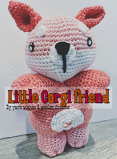 Ravelry: Little Corgi Friend pattern by Megan Blevins