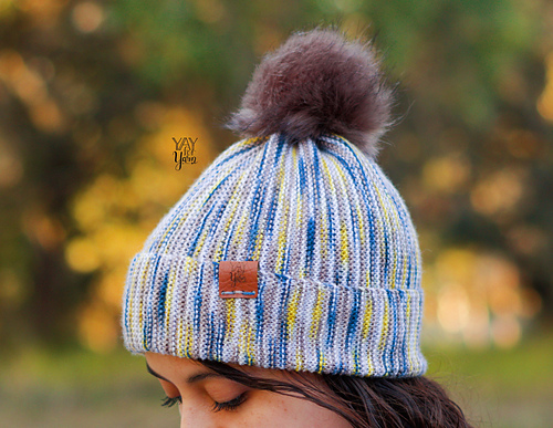 Ravelry: Easiest Knitted Hat Ever! pattern by Yay For Yarn Patterns