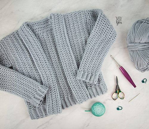 Ravelry: Mini Cozy Cardigan pattern by Yay For Yarn Patterns