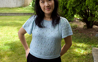 Ravelry: Sweet Whispers Tee pattern by Susan Lin