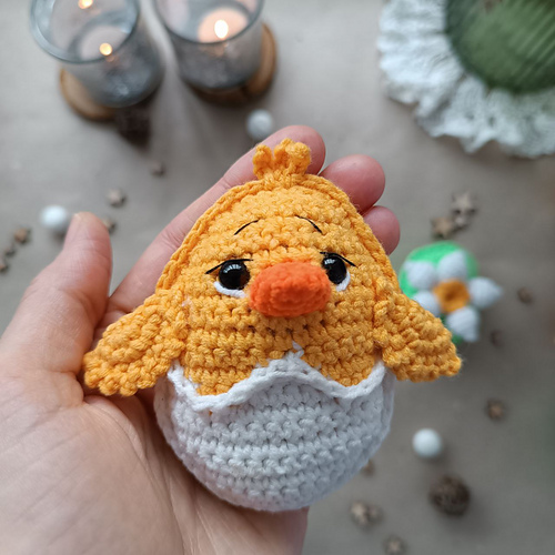 Ravelry: Easter chick garland pattern by Yeremchuk Tanya