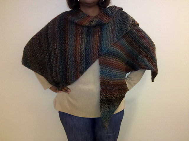 Ravelry: Jani's Grandmother's Quadrangle Wrap pattern by Suzane Sullivan