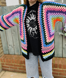 Ravelry: Hexagon Cardigan pattern by Joanne Johncey