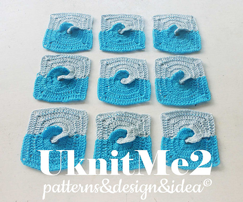 Ravelry: Blanket Granny Waves pattern by U Knit Me 2