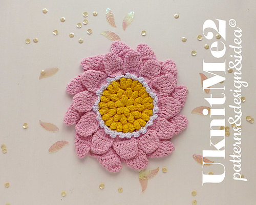 Ravelry: Lotus Flower pattern by U Knit Me 2