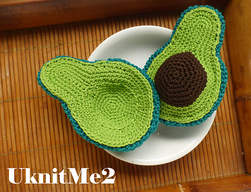 Ravelry: Avocado Amigurumi pattern by U Knit Me 2
