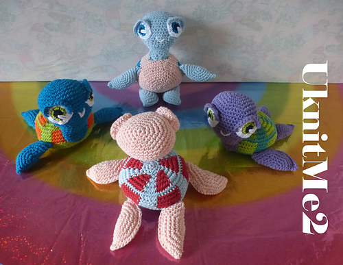 Ravelry: Sea Turtle Amigurumi pattern by U Knit Me 2