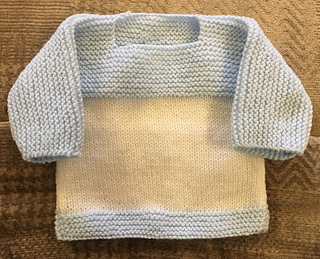 Ravelry: CHAY Easy Pullover Baby Sweater pattern by marianna mel