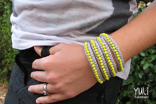 Ravelry: Wrap around crochet bracelet pattern by Yuli Nilssen