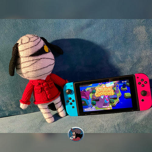 Ravelry: Amigurumi Mummy dog Lucky Animal Crossing pattern by Jeanna ...