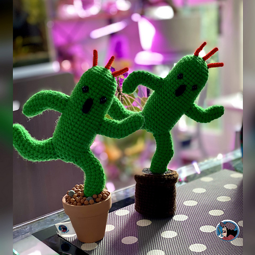 Ravelry: Amigurumi Cactuar Final Fantasy pattern by Jeanna Giorgi ...