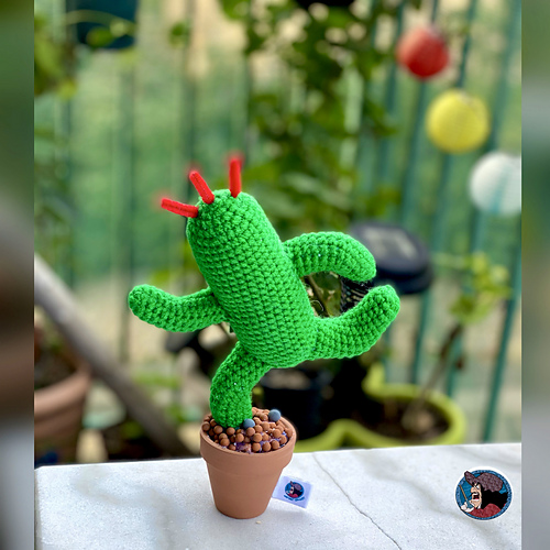 Ravelry: Amigurumi Cactuar Final Fantasy pattern by Jeanna Giorgi ...
