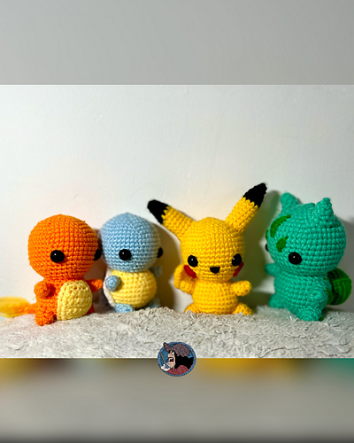 Ravelry: Amigurumi Pokemon Chibi Bulbasaur pattern by Jeanna Giorgi ...