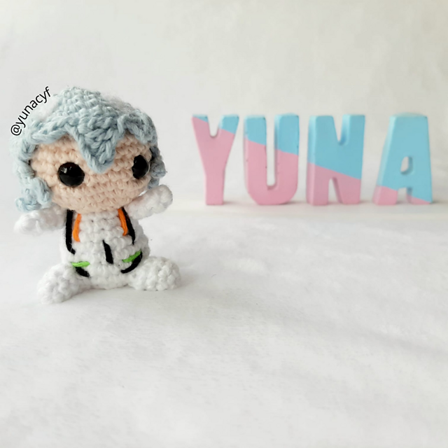 Ravelry: Rei Ayanami (evangelion) pattern by Arlette Cabrera Raso
