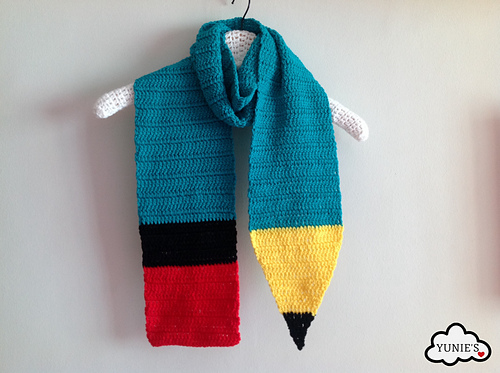Ravelry: Pencil Scarf pattern by Yunies Handmade