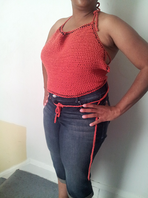 Ravelry: Triangle Halter Top pattern by Craftymom_Phoebe