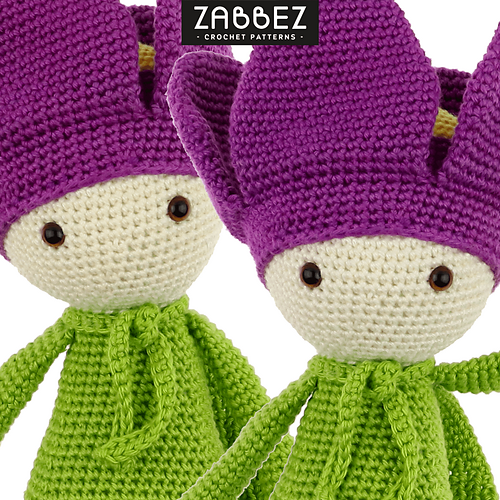 Ravelry: Tulip Theo flower doll pattern by Bas den Braver